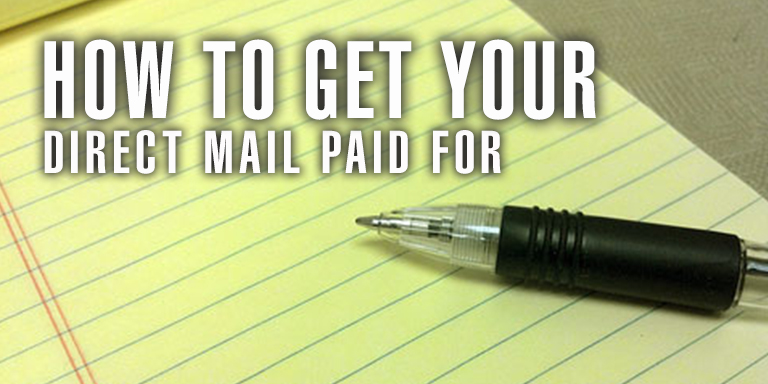 How To Get Your Direct Mail Paid For | Freeland Apartment Communities